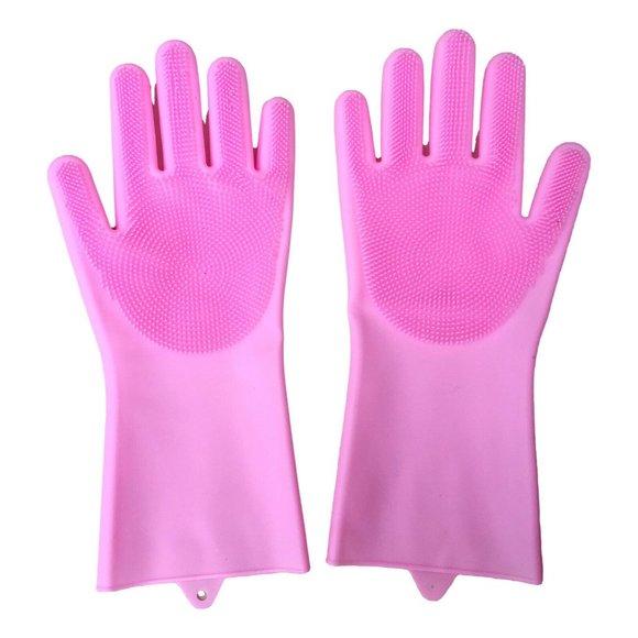 Kitchen | Magic Dish Washing Gloves Scrubbing Gloves Better Than Vinyl ...